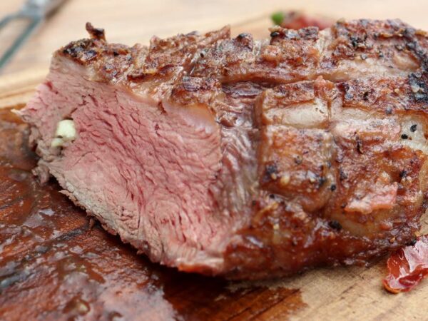 Grillet culotte med rabarberbarbecuesauce | Frahaventilmaven