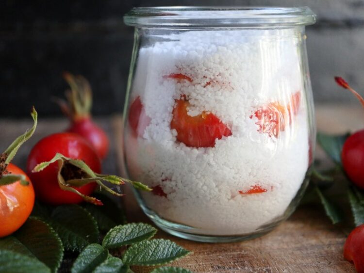 Saltede hyben | Opskrift på delikatesse med hyben