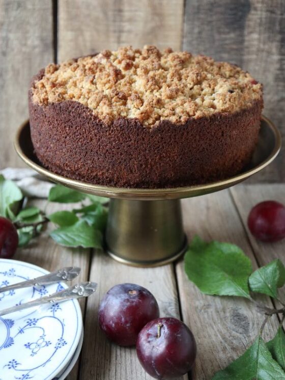 Blomme crumblekage | Frahaventilmaven